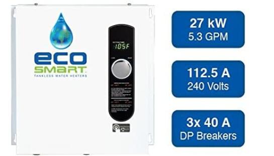Ecosmart Eco 27 Electric Tankless Water Heater Reviews – Heaters for your everyday life!